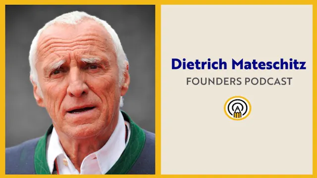 Dietrich Mateschitz – Red Bull's Maniac Founder | Founders Podcast with ...